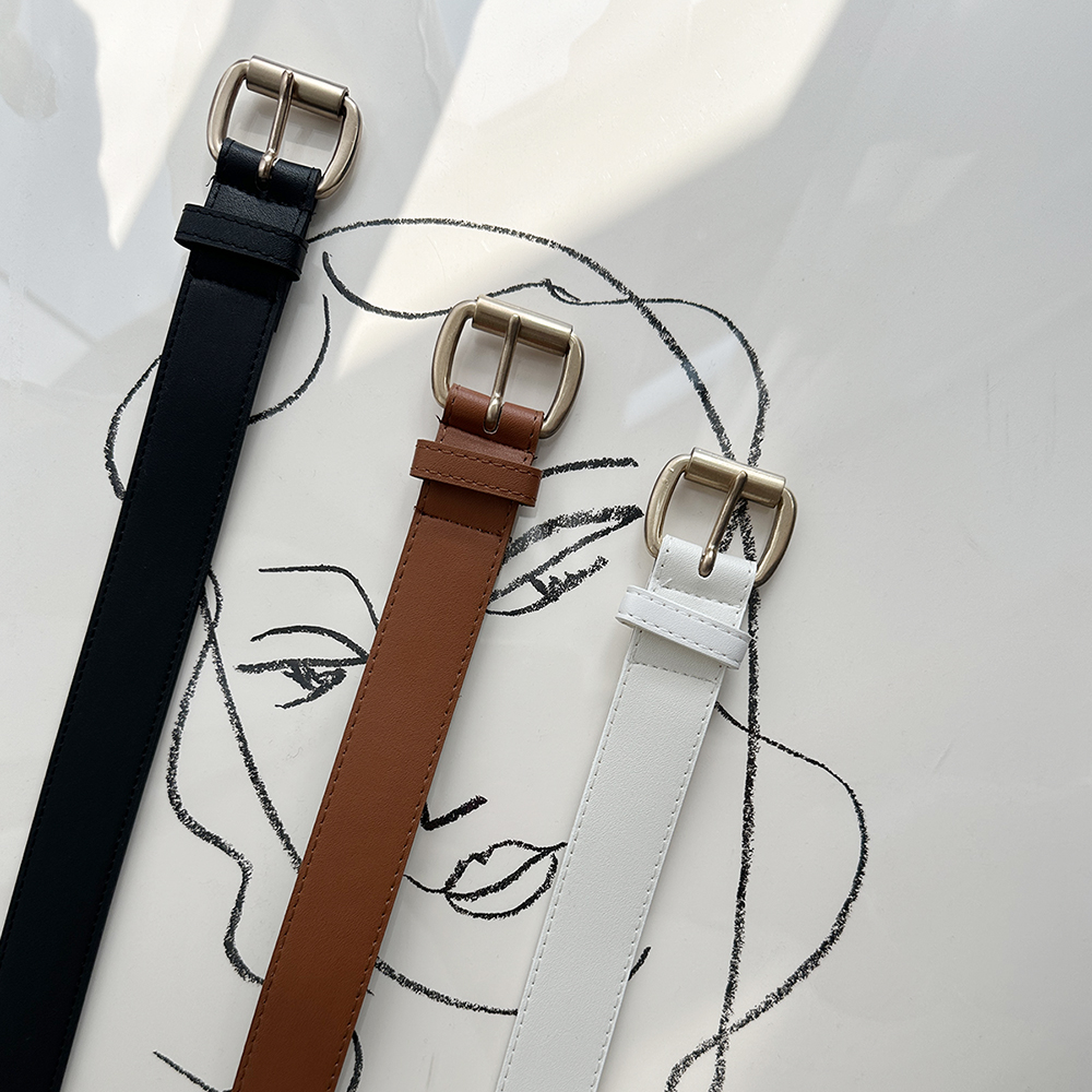 앤두 골드버클 벨트 BT389