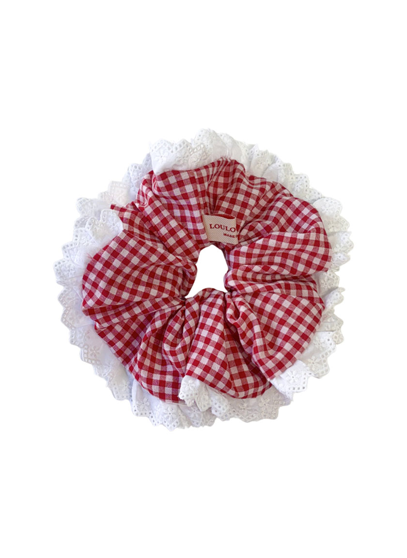 루루서울 Cherry Jubilee Scrunchie (Red)