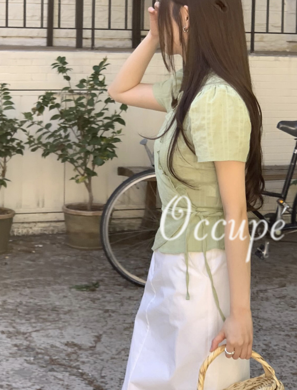 오큐페 [당일발송]미엘 소냐 블라우스 (3col) miel