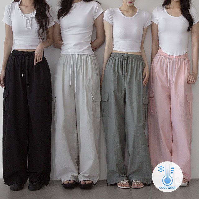 라이니 자체제작 나일론 아이스 카고 투웨이 쿨팬츠 mb-8021c