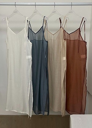 낫띵스페셜 [LAST ONE SALE] 런던플랏 샤이 원피스(브릭)