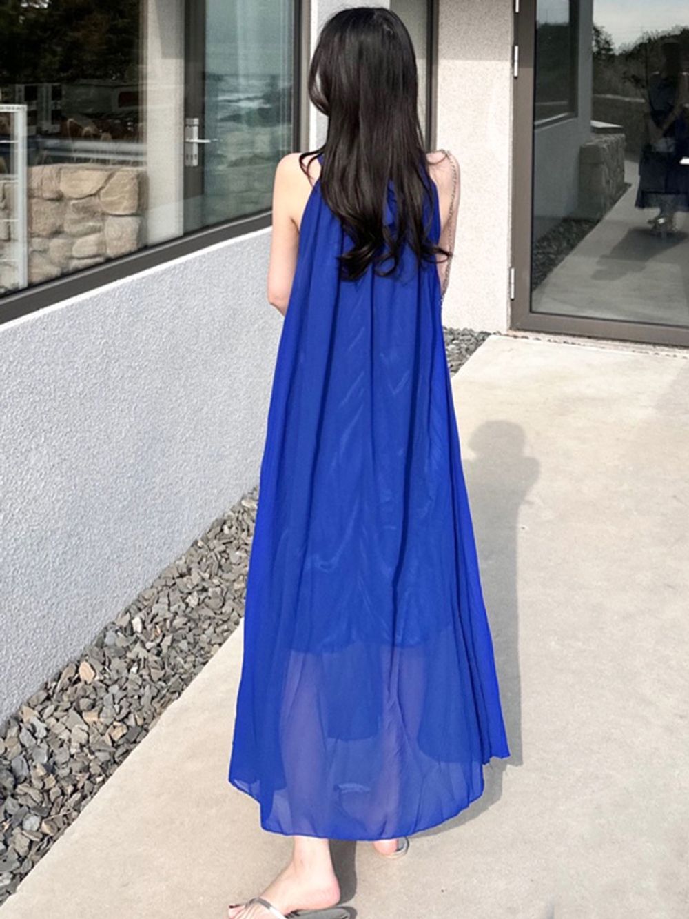 마이로즈빈 당일출고💙 여신 드레스 롱원피스 홀터넥 원피스 오프숄더 반팔원피스 여름원피스 여행원피스 휴양지 비치원피스 캉캉원피스 쉬폰원피스 플레어원피스 머메이드 셔링