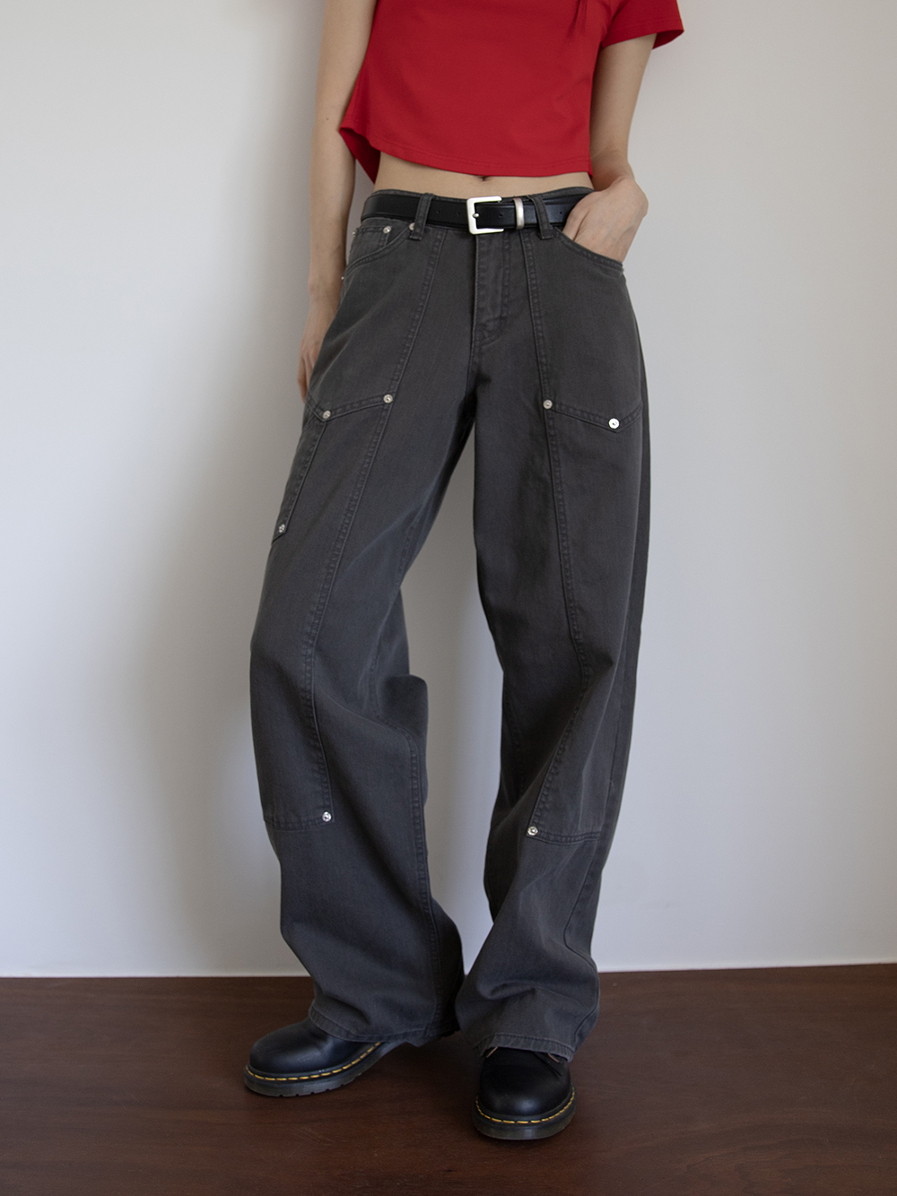 에이티즈서울 INK CARPENTER PANTS