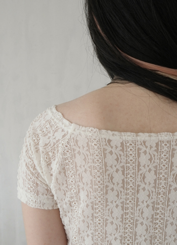 에프터먼데이 sensibility lace top (2c)
