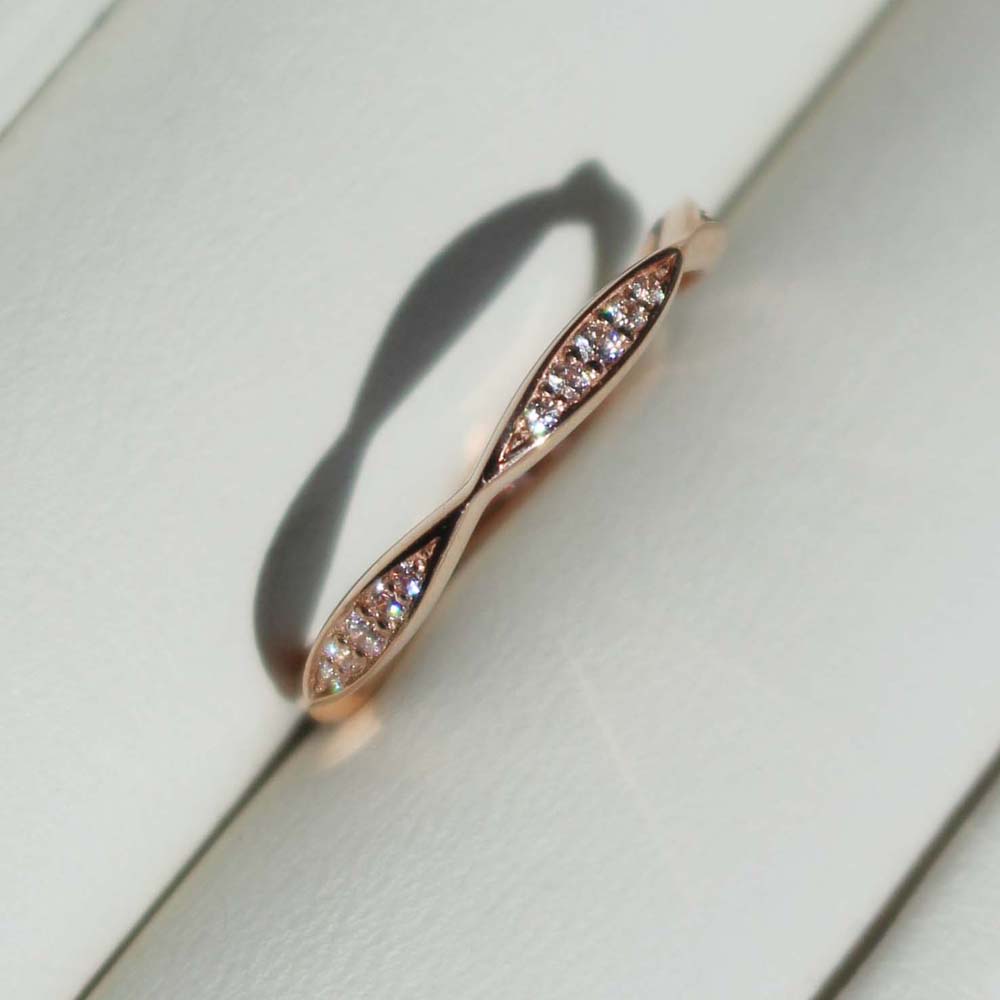 앤드루비 18K 14K 제니 큐 반지