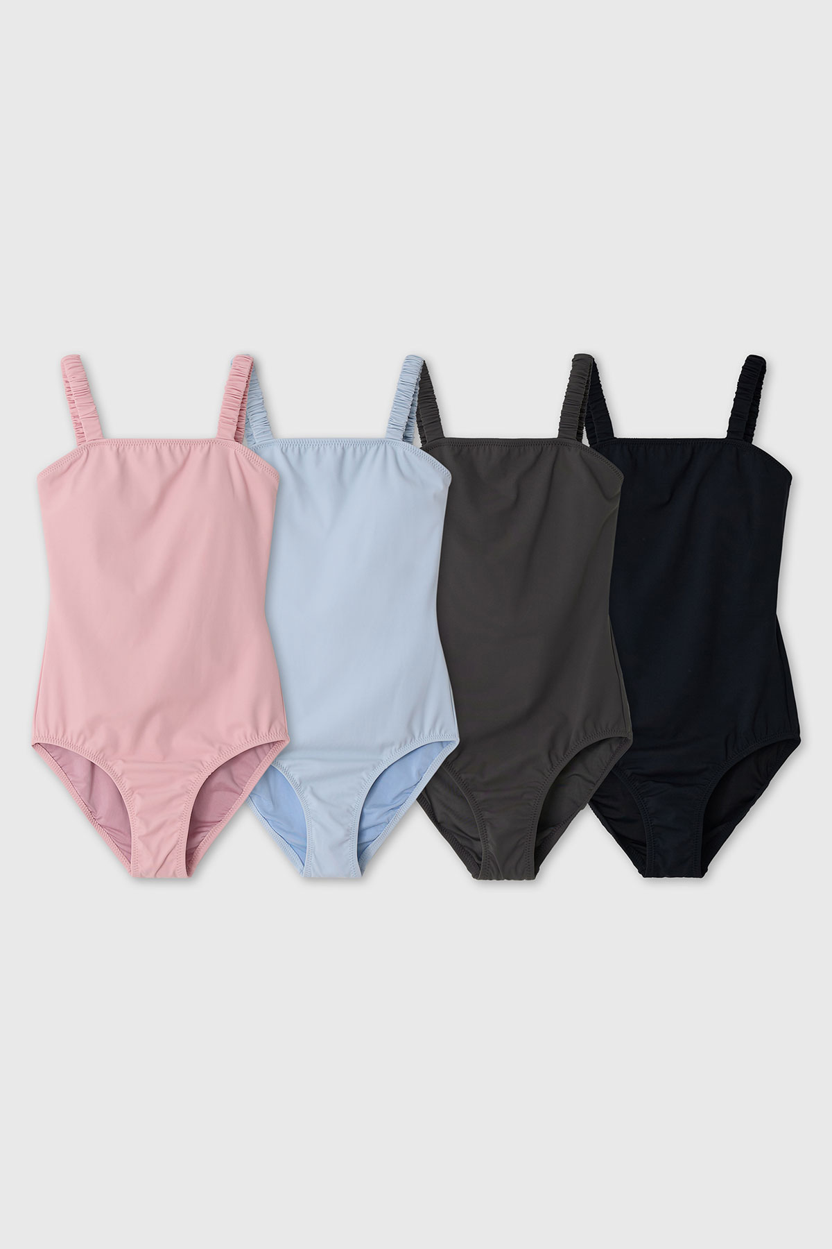 유니크루체 scrunch monokini [black]