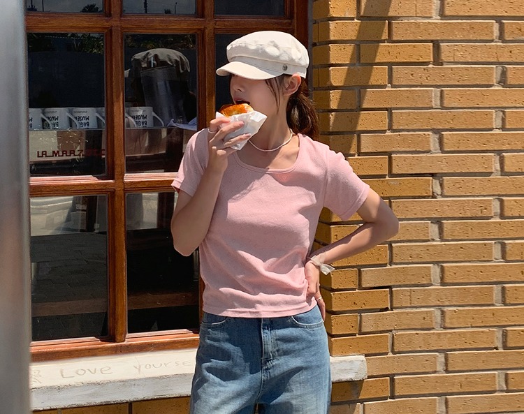 리리앤코 하디듀 썸머 펀칭 반팔 니트 여름 신상 여름코디 여름옷 통통녀 자체제작 하트 귀여운 러블리 데이트룩 얇은니트 썸머니트 코튼 심플 베이직 데일리룩 스퀘어넥 부드러운