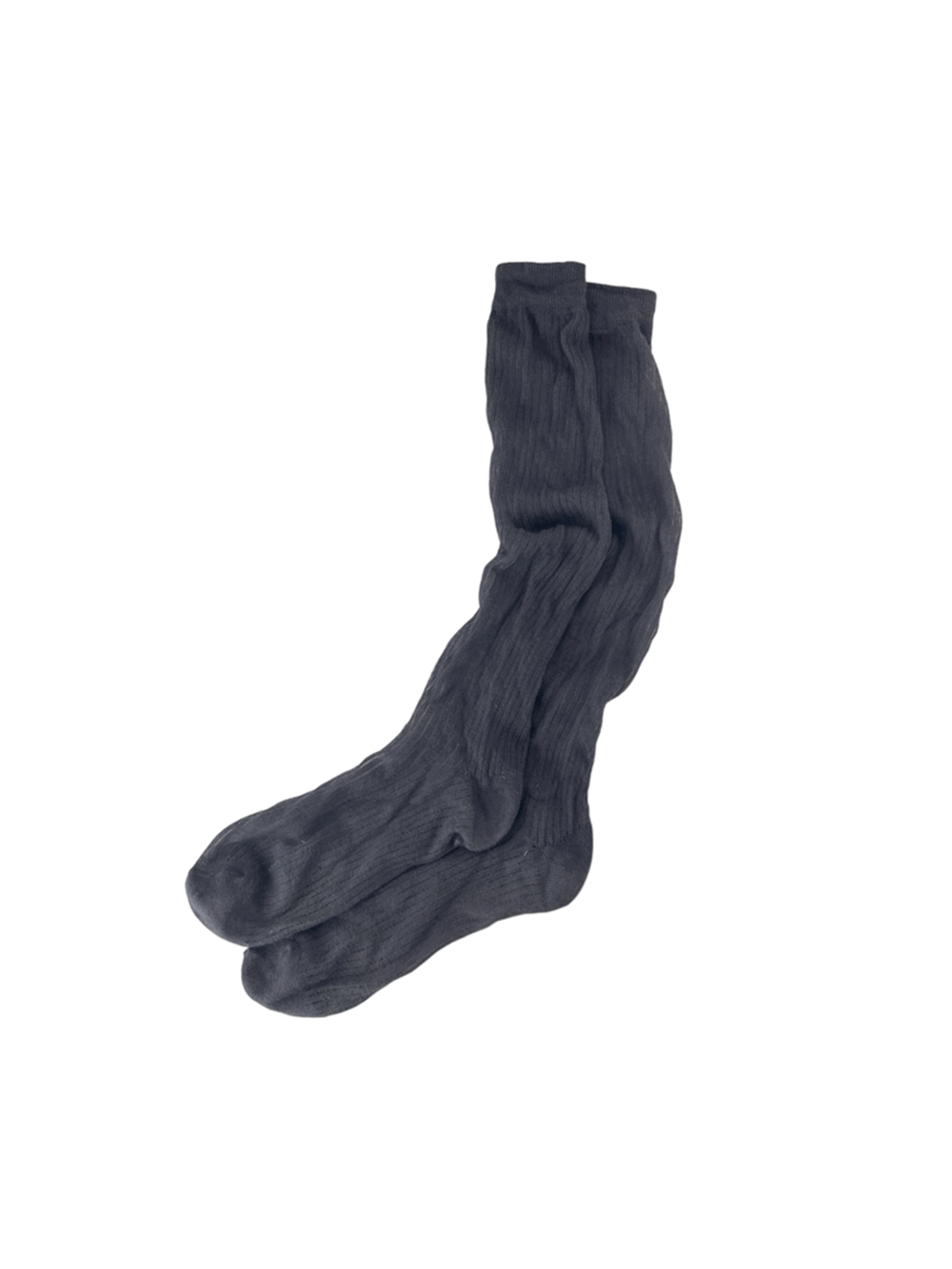 하우유 위클리 골지 시스루 양말 (2c)