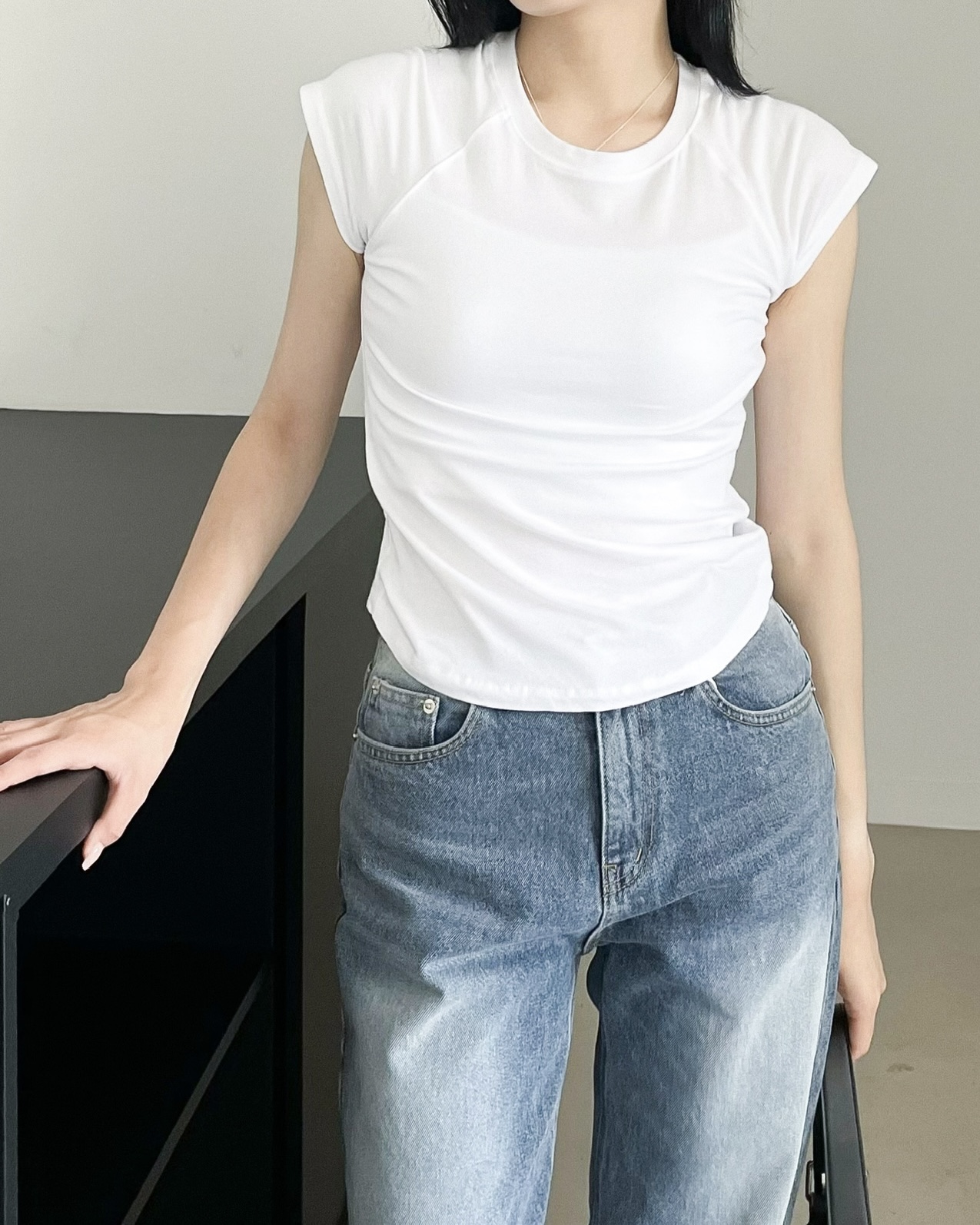 키막 하우 나그랑 슬림핏 티셔츠 [6co]