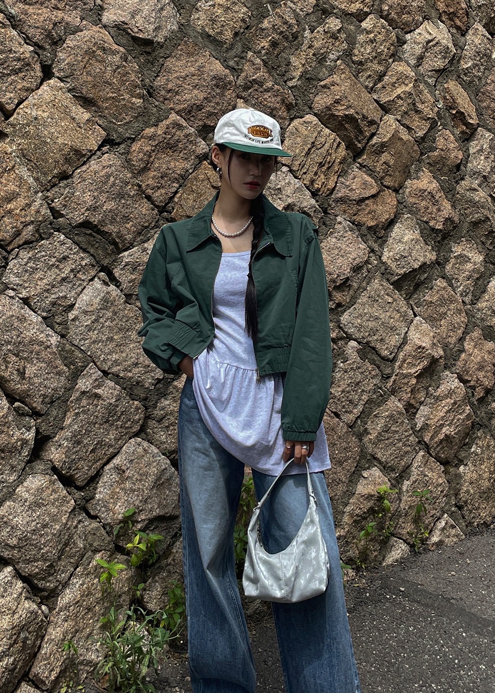 룩넌 스웨이드 컬러 숄더 bag (4color) 14662