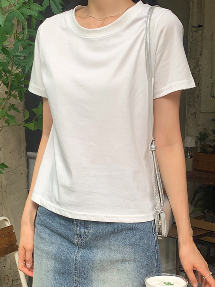 리리앤코 라운드브이 카에즈디 에어스킨 썸머 반팔 티셔츠 자체제작 신상 여름 여름옷 여름신상 에어스킨 썸머티 Uv차단티 데일리티셔츠 반팔티셔츠 여행룩 오피스룩 데일리