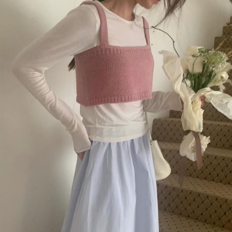 헤브봄 프영띵 실비아 울 티셔츠/ PYT 기본 이너 긴팔 티셔츠/ 프리티영띵 (4 col)