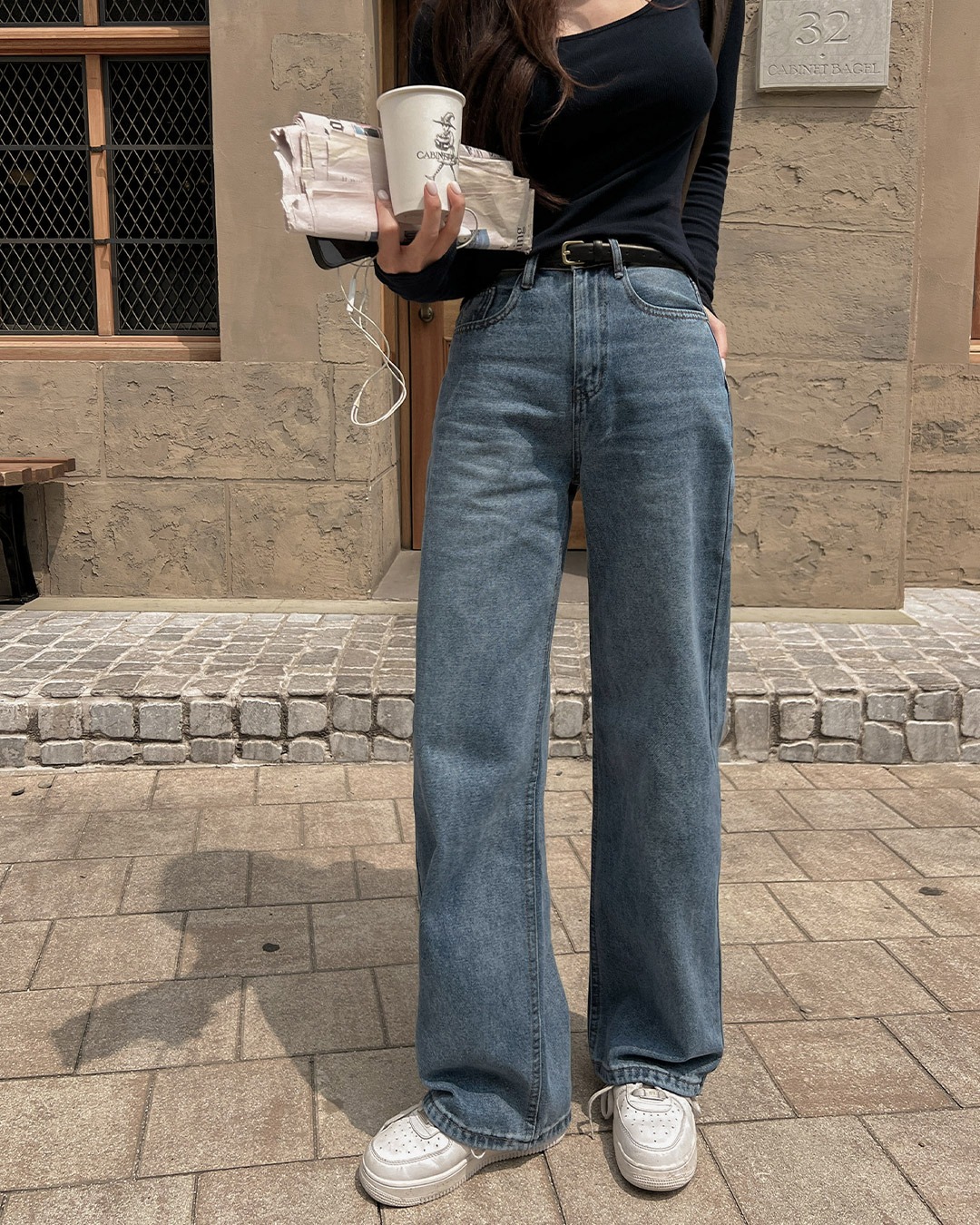 메이빈스 당일발송 네먼 와이드 데님 팬츠청바지 데님바지 가을청바지 가을바지 긴바지 와이드팬츠 와이드청바지 간절기청바지 출근룩 스트릿 캐주얼 기본템 데일리룩 베이직