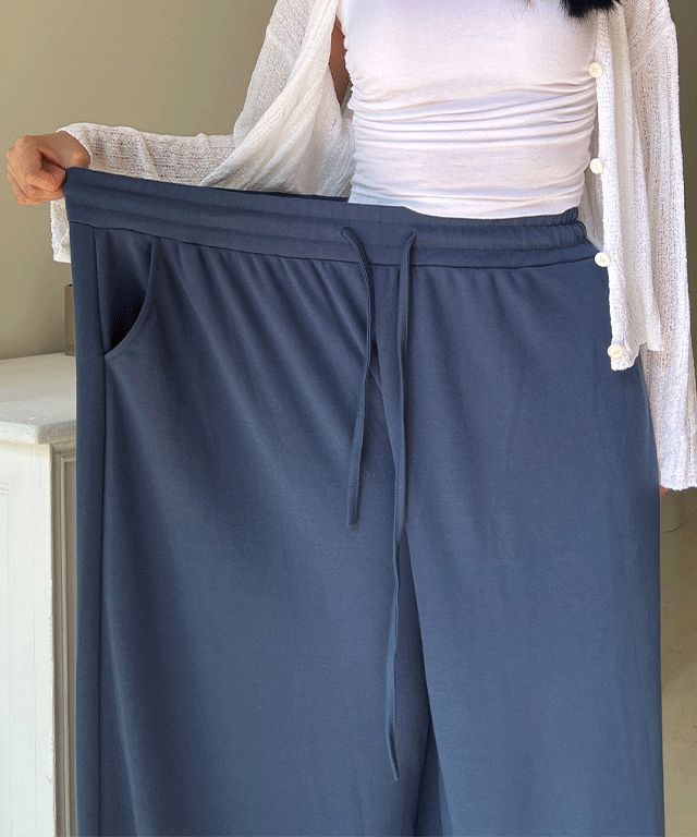 올핏클로젯 [~5XL]미친밴딩/올핏 BIG 통와이드 팬츠(컬러추가ver) 4color