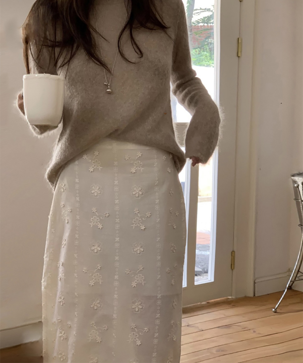 버나뎃 [당일 아이M]미엘 아이린 스커트 (2col) miel 미엘르