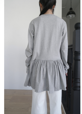 에프터먼데이 cotton layered frill ops (3c)