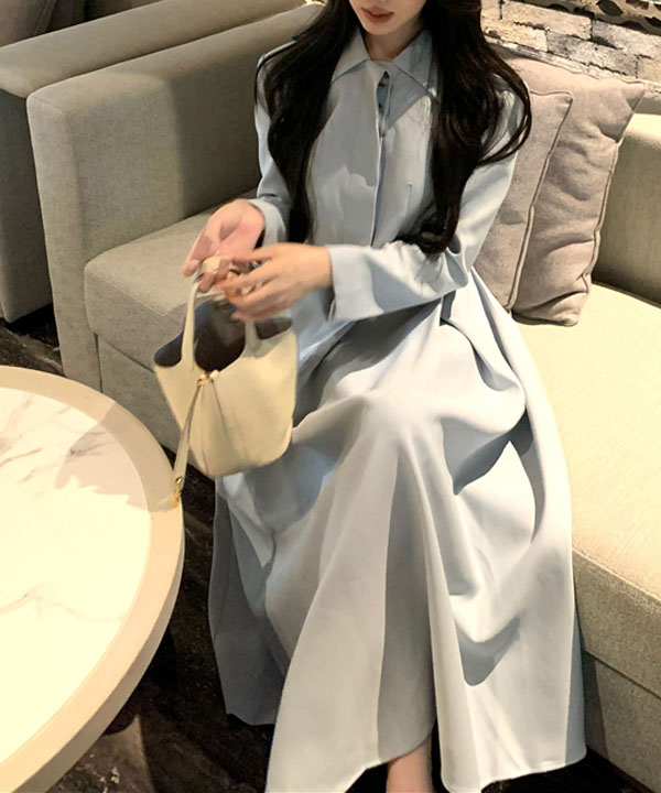 포앤바이앤 크롭자켓 스커트 상하세트 카라넥 롱슬리브 슬리밍 무지 히든버튼 숏 자켓 And 하이웨스트 주름 핀턱 벌룬 A라인 롱스커트 투피스 셋업 포말 수트 하객룩 이벤트룩