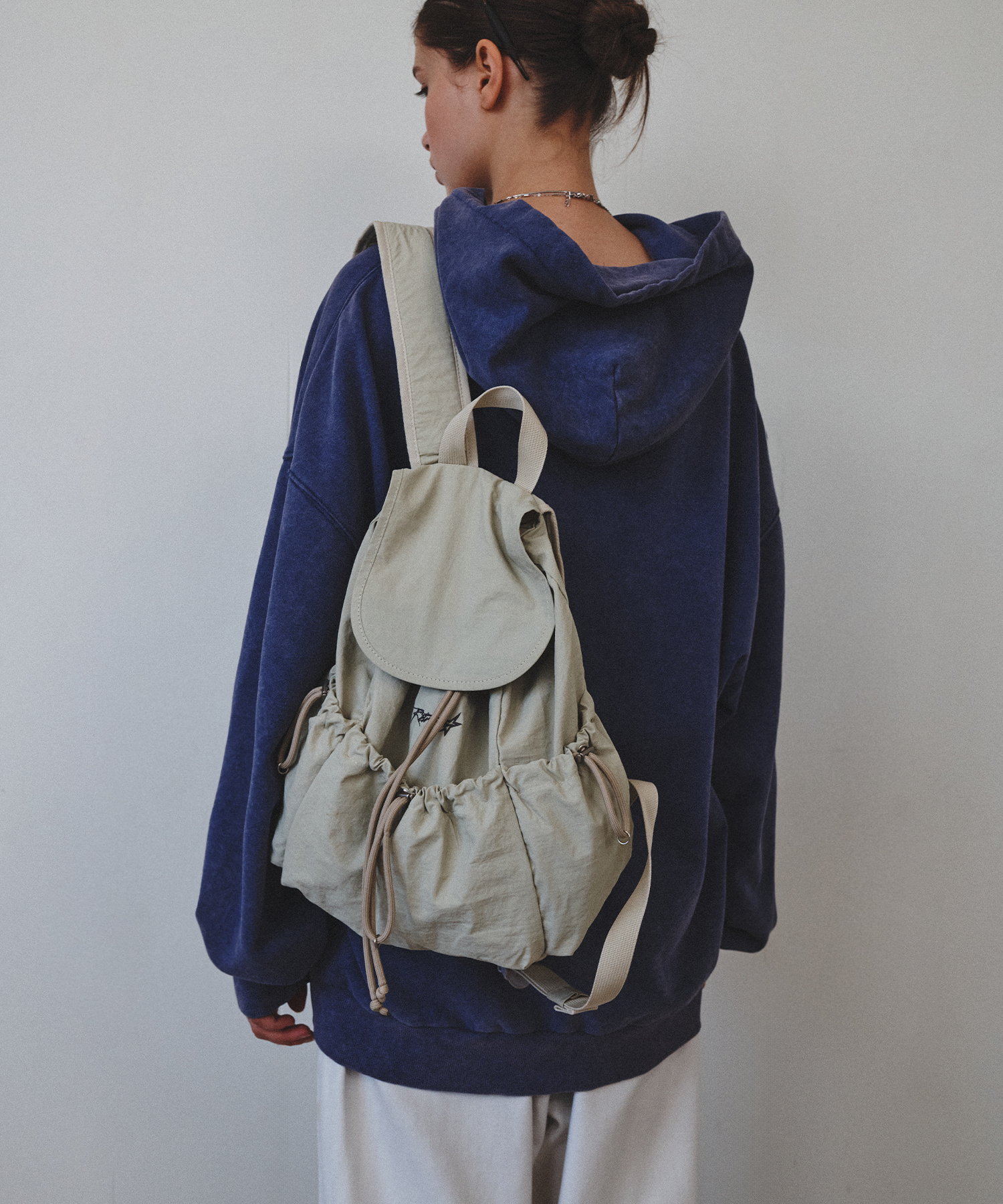 리트리버클럽 STRING MINI BACKPACK BACKPACK [BEIGE]