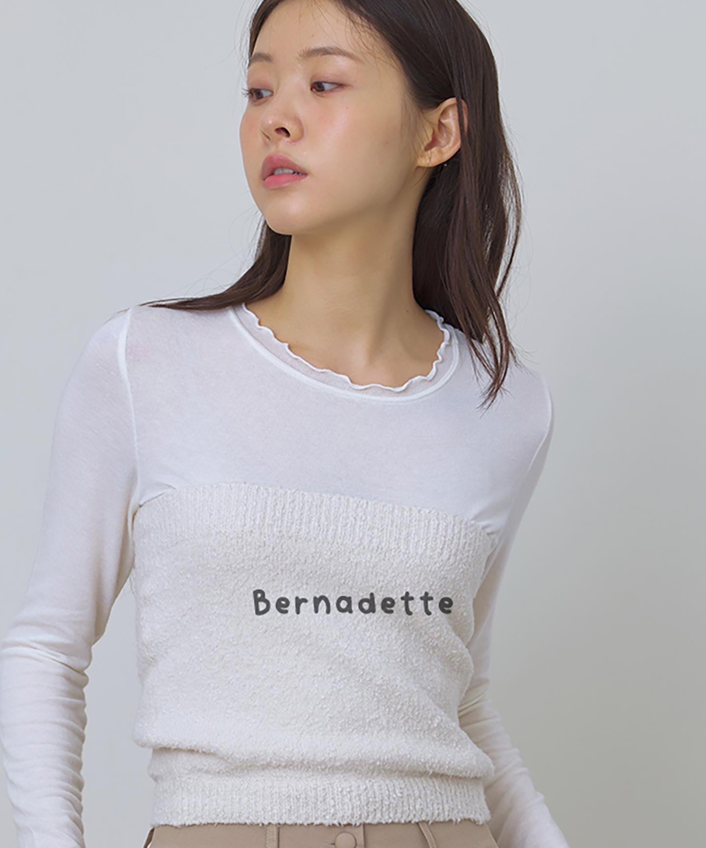 버나뎃 [당일]토우스트 보네 울 티셔츠 (2col) toust