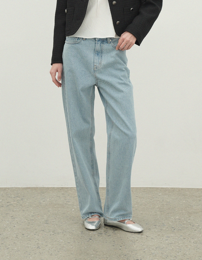 라무어 [2nd] [made] Loner light blue denim