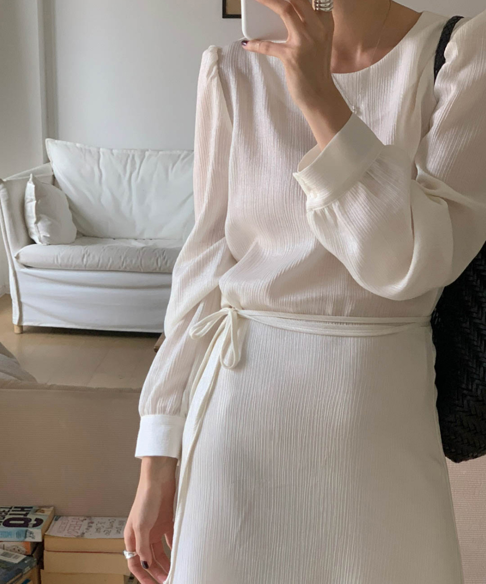 버나뎃 [당일 아이]시그니처 에스더 레이어드 원피스 (2col) signature