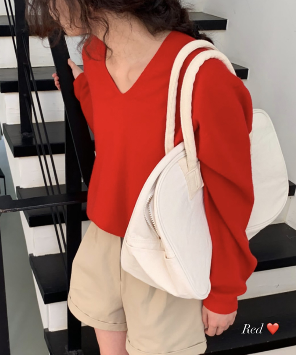 버나뎃 [당일 소라]드온도 홀가 캐시 니트 (5col) deondo