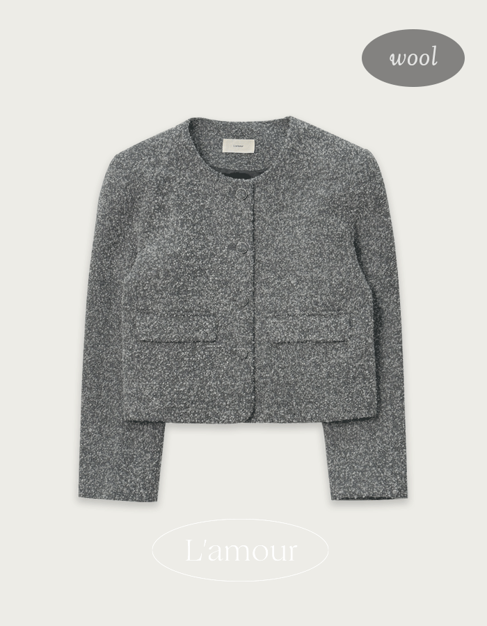 라무어 [2nd] [made] 올리비아 트위드 자켓 (2col)