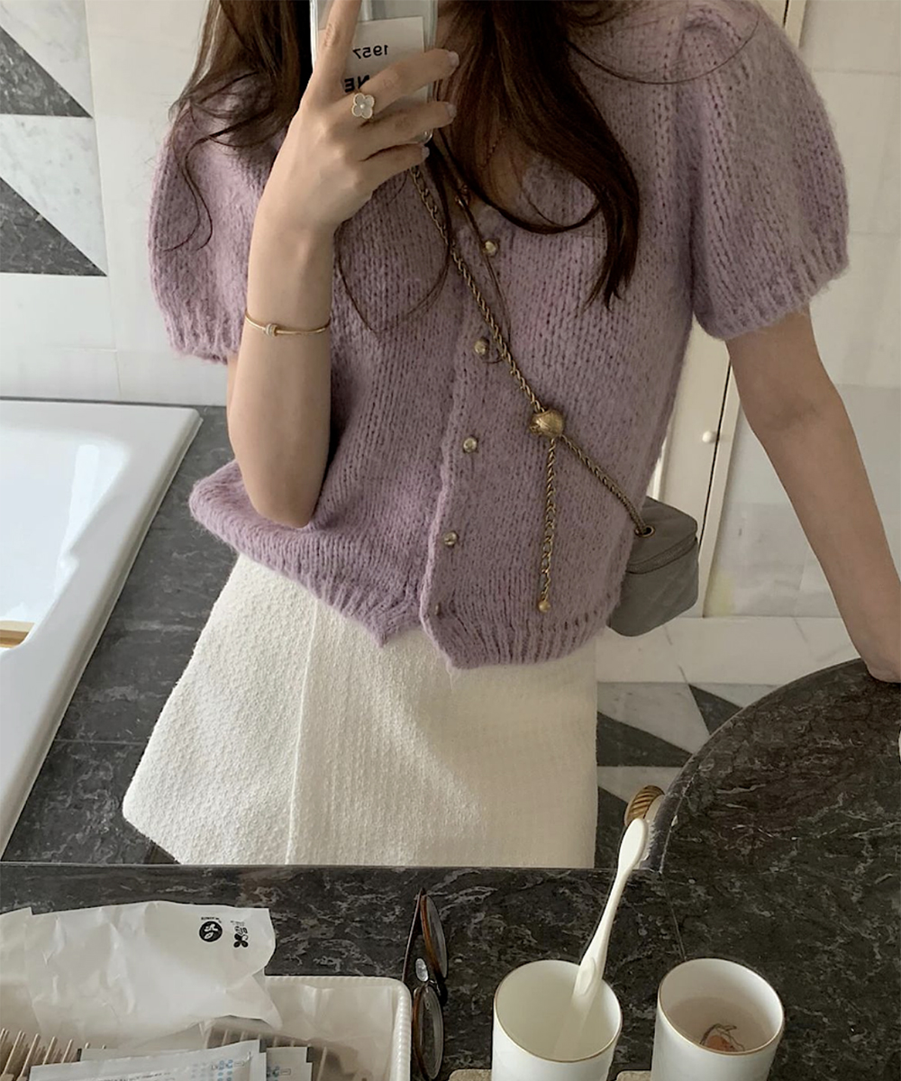 버나뎃 Pyt 벤자민 울 가디건 (3col) 프영띵 프리티영띵