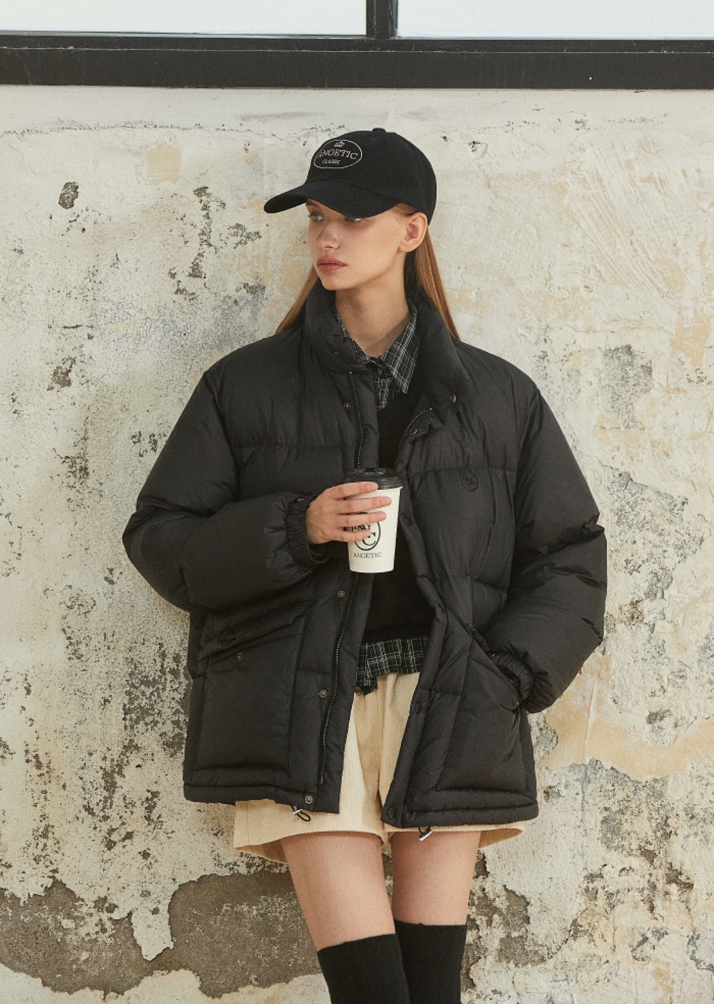 아노에틱 ANC HALF DOWN PADDING