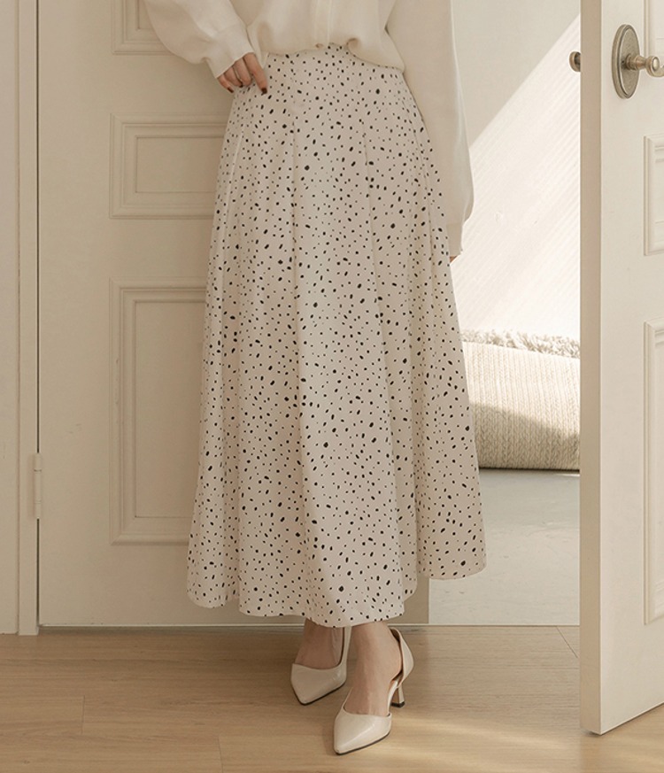 리리앤코 홀리아브 맞주름 뒷밴딩 레오파드 롱 스커트 가을스커트 빅사이즈 자체제작 38사이즈 리리앤코 빅사이즈스커트 호피치마 밴딩스커트 롱스커트 A라인 A라인스커트 클래식한
