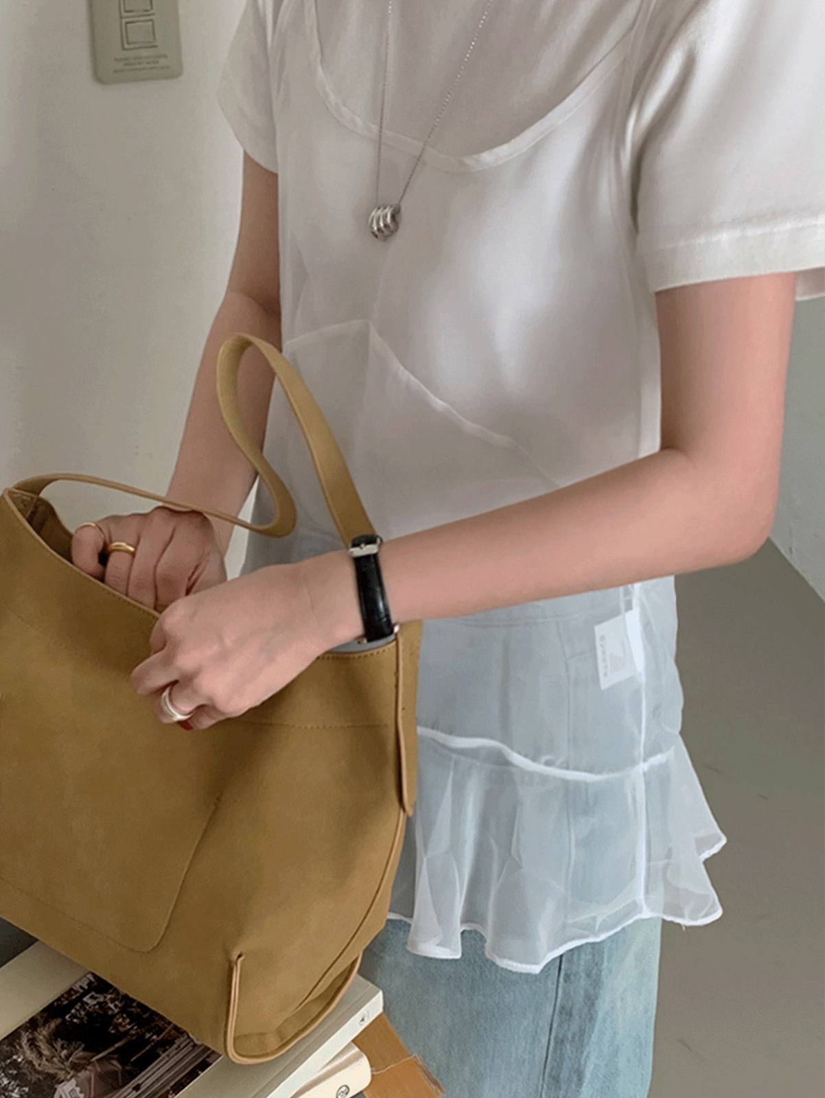 어리틀빗 rocy layered mini ops (2color)