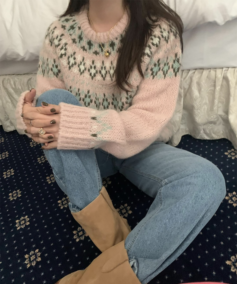 버나뎃 Pyt 트윙클 알파카 니트 (4col) 프영띵 프리티영띵