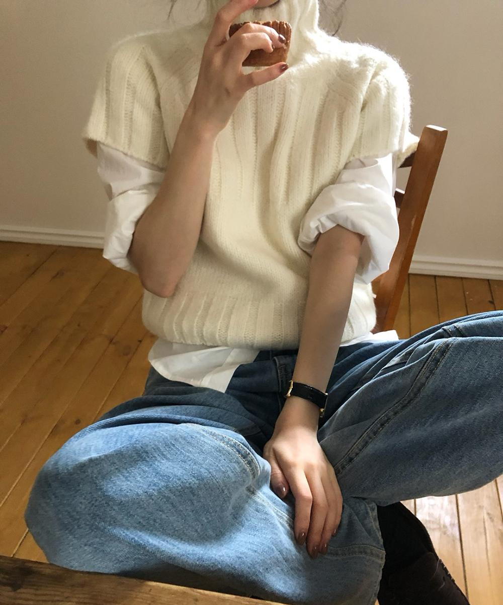 버나뎃 컴히얼 꽈 반폴라 니트 (3col) comehere