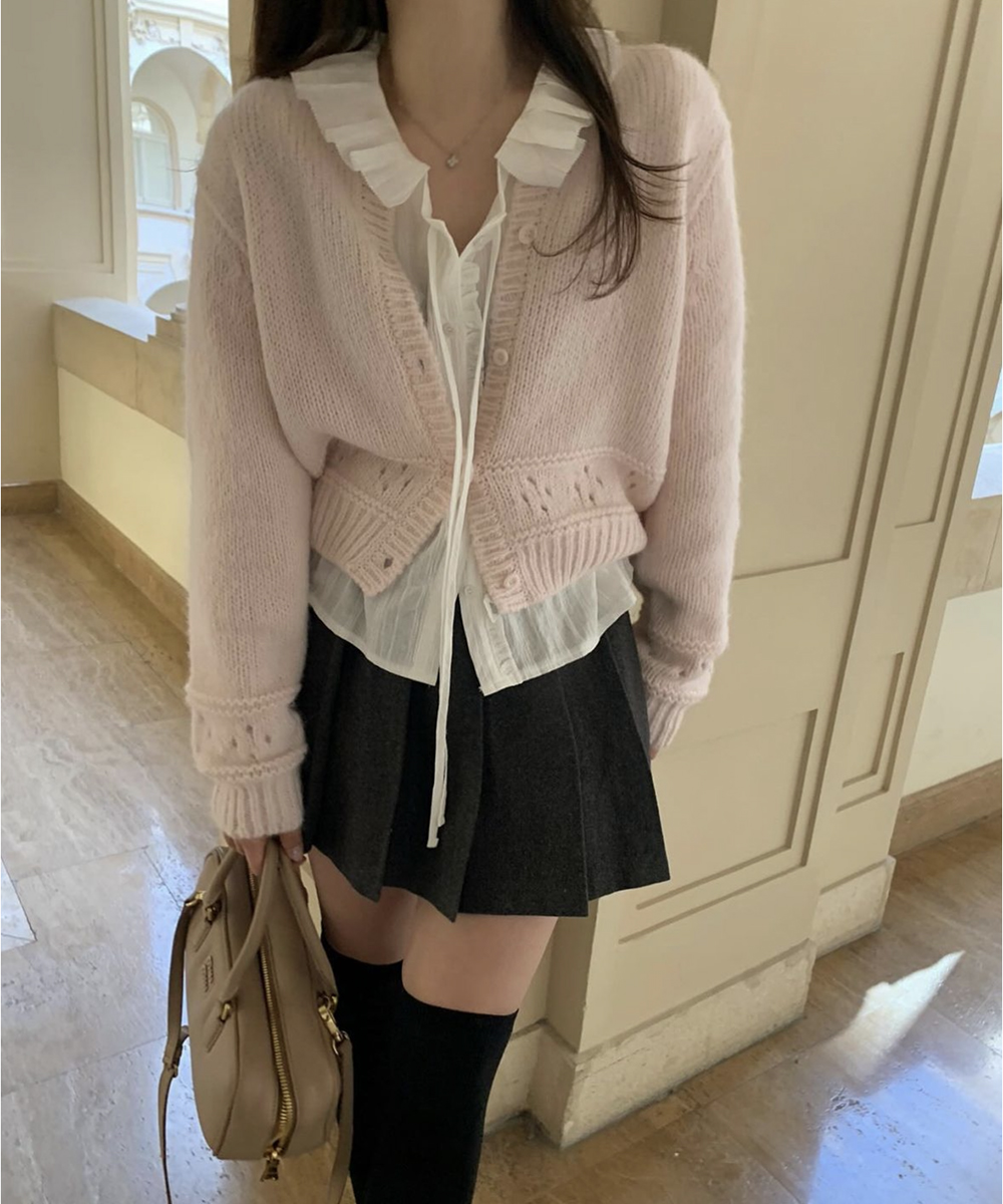 버나뎃 Pyt 메이플 가디건 (3col) 프영띵 프리티영띵