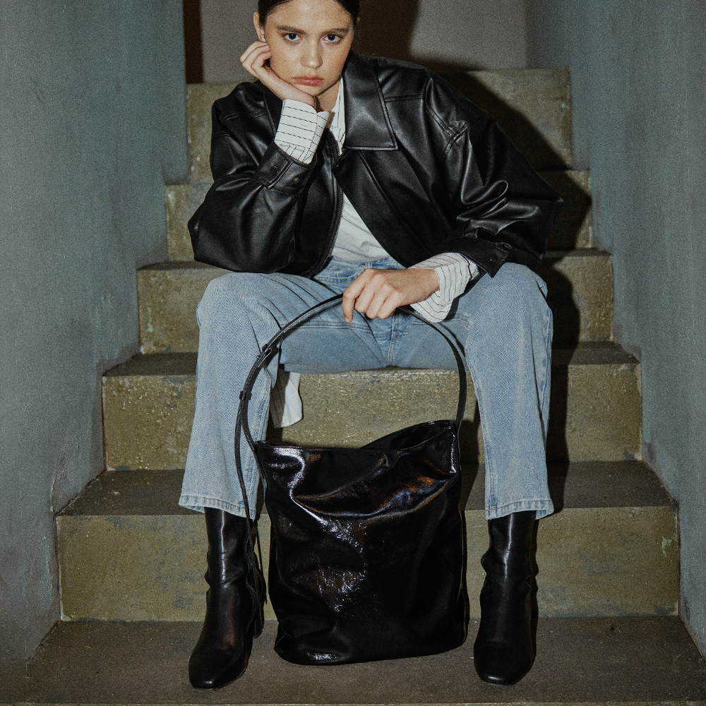 쓰리마인즈 TRM Recycle Leather Bucket Bag T31P 3color