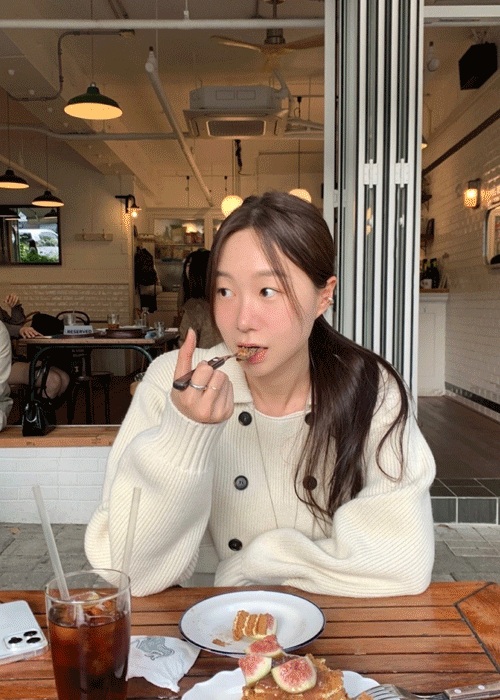 유어제이 [24FW] 더블 울 니트 가디건 (2 color)