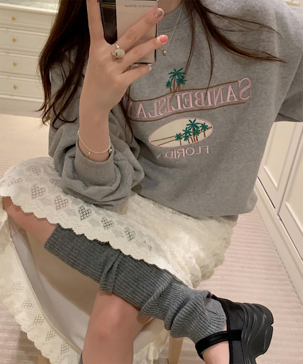 버나뎃 Pyt 플로리다 맨투맨 (2col) 프영띵 프리티영띵