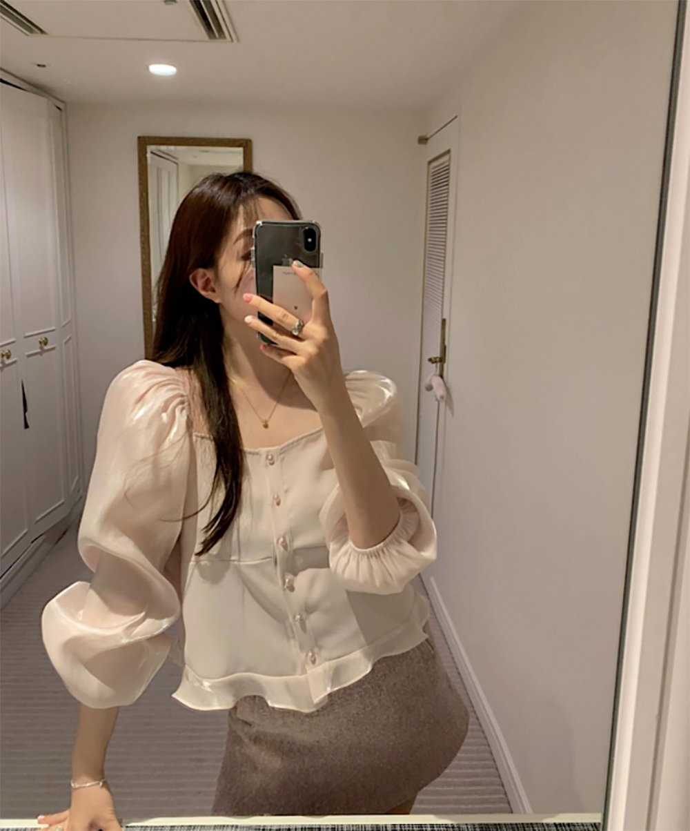 버나뎃 Pyt 세이 블라우스 (3col) 프영띵 프리티영띵