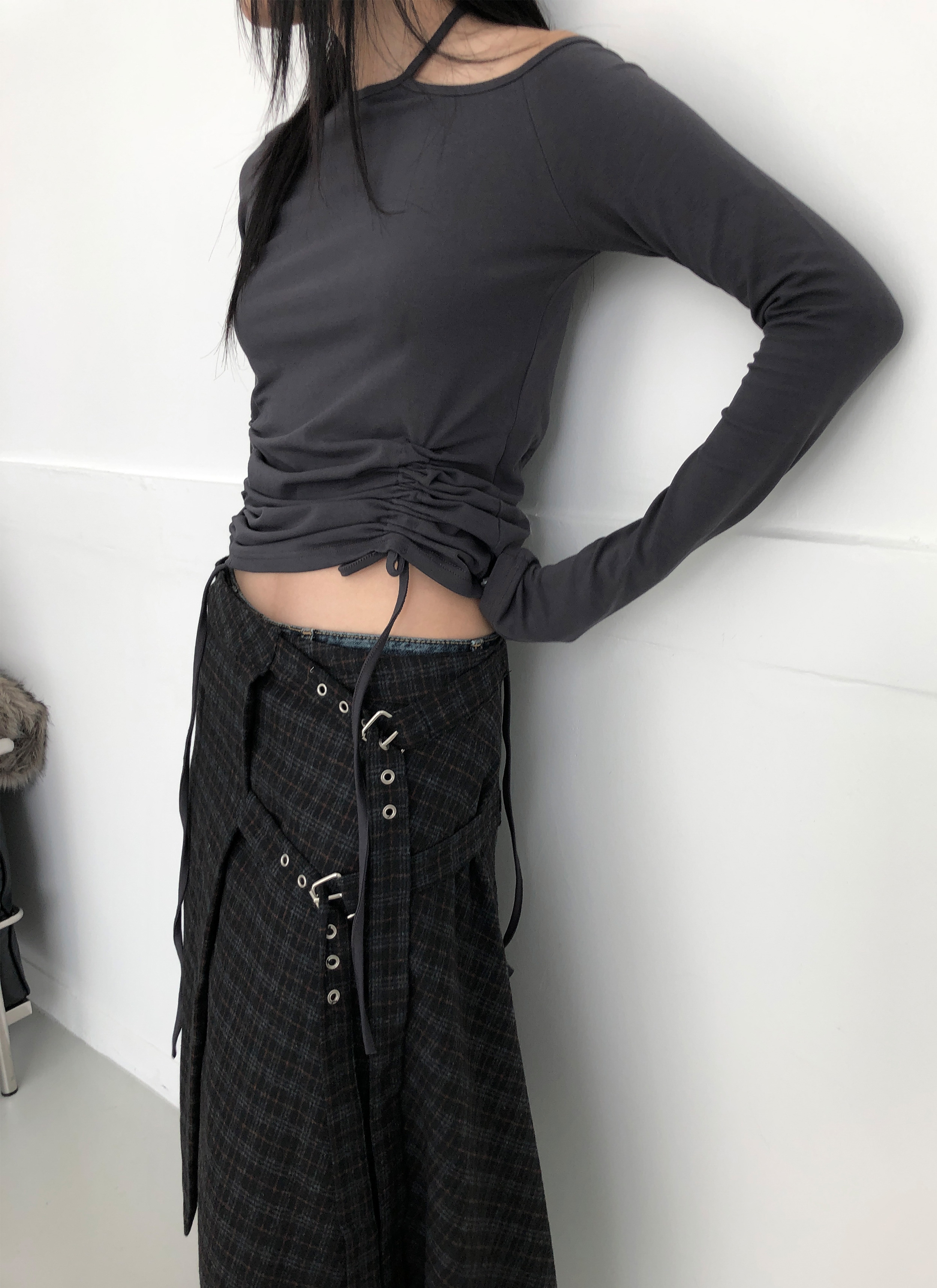 이이알하우스 Ren string tee (3C)