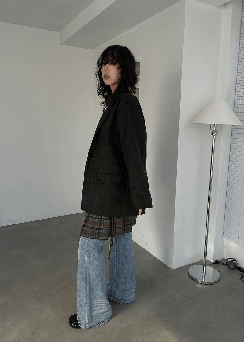 89헤르쯔 woody suede JK (2c)