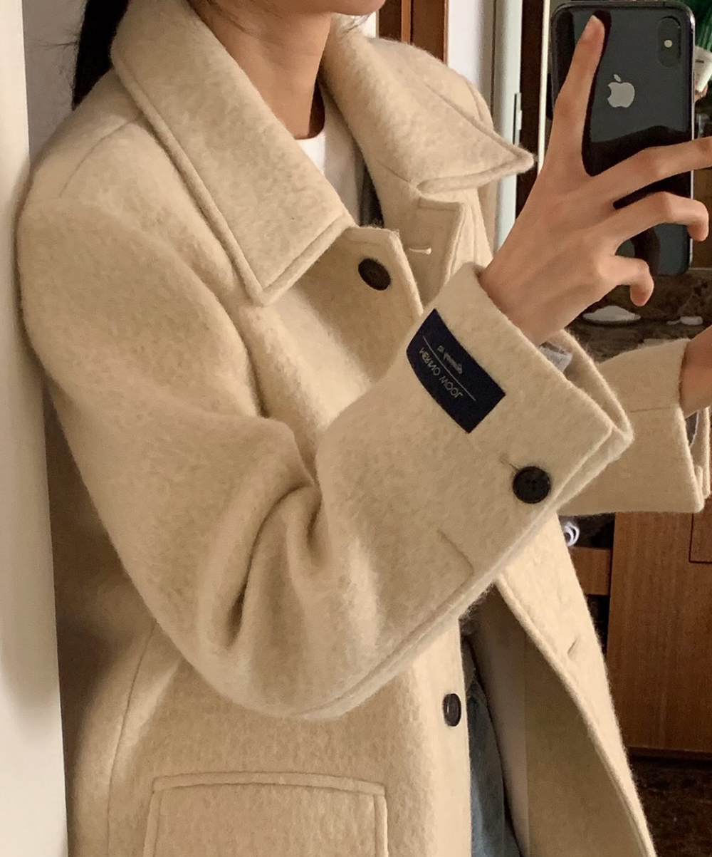 버나뎃 이너프 런던 알파카 코트 (3col) inouf