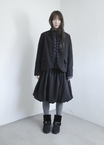 에프터먼데이 pumpkin midi skirt (2c)