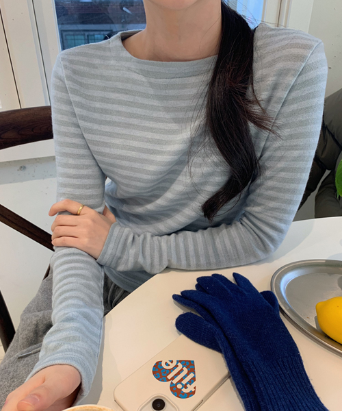 미뉴에트 Yeg stripe tee (4color)