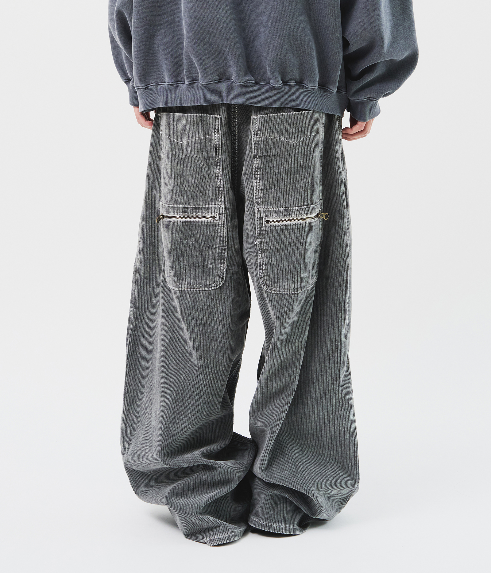 하이파이펑크 Tei Corduroy Back Pocket Pants (2color)