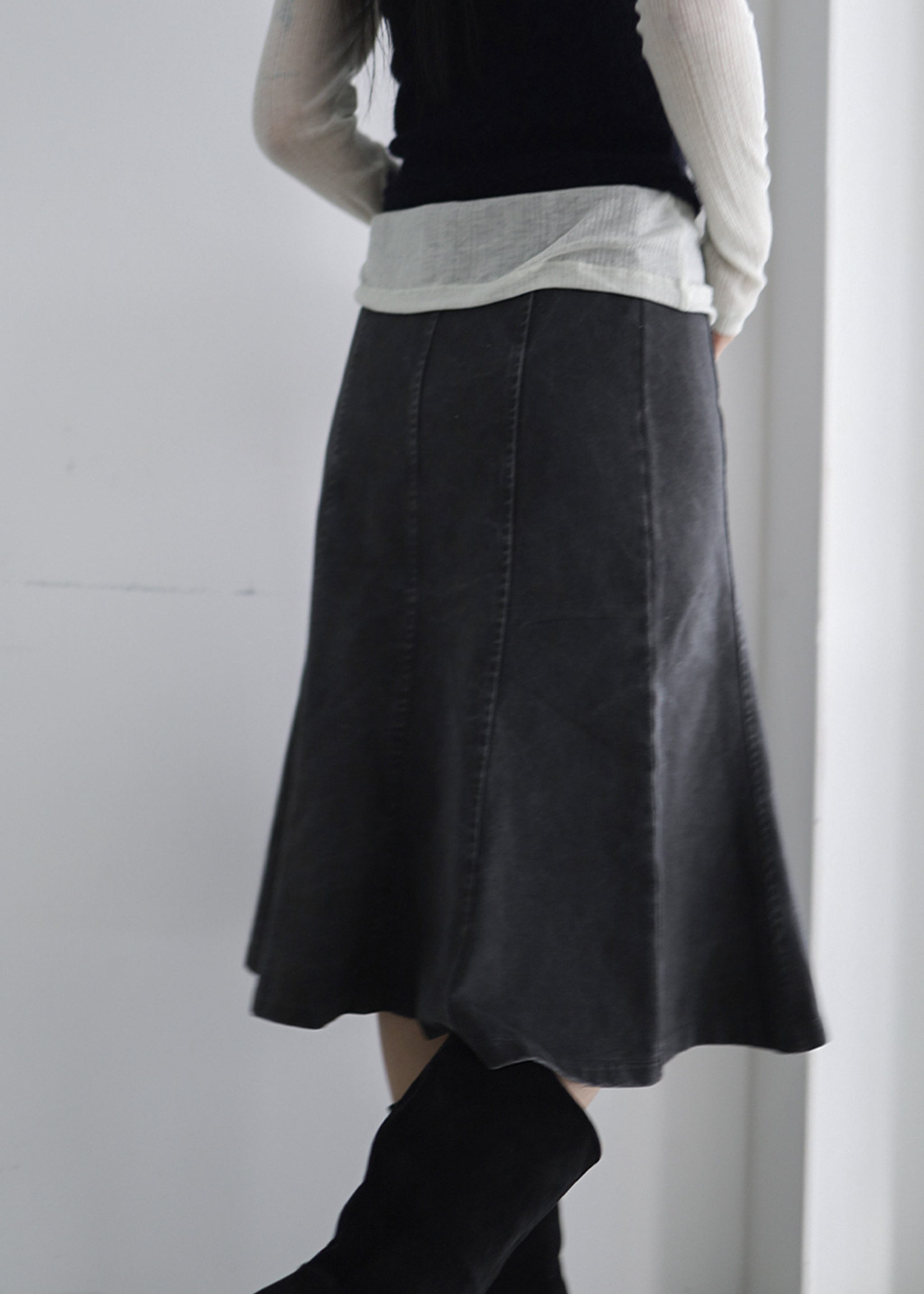 소우노 storm line skirt 2 color