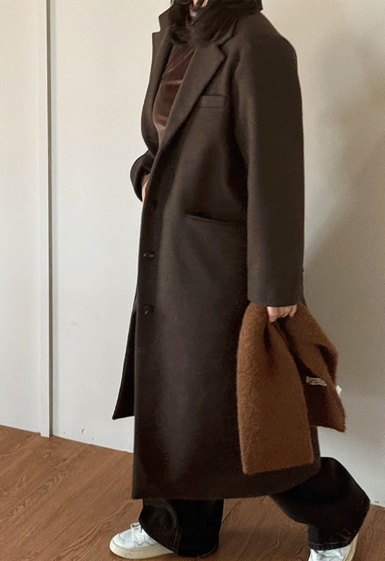 리치무드 히엣 누빔 롱 ct (2color)