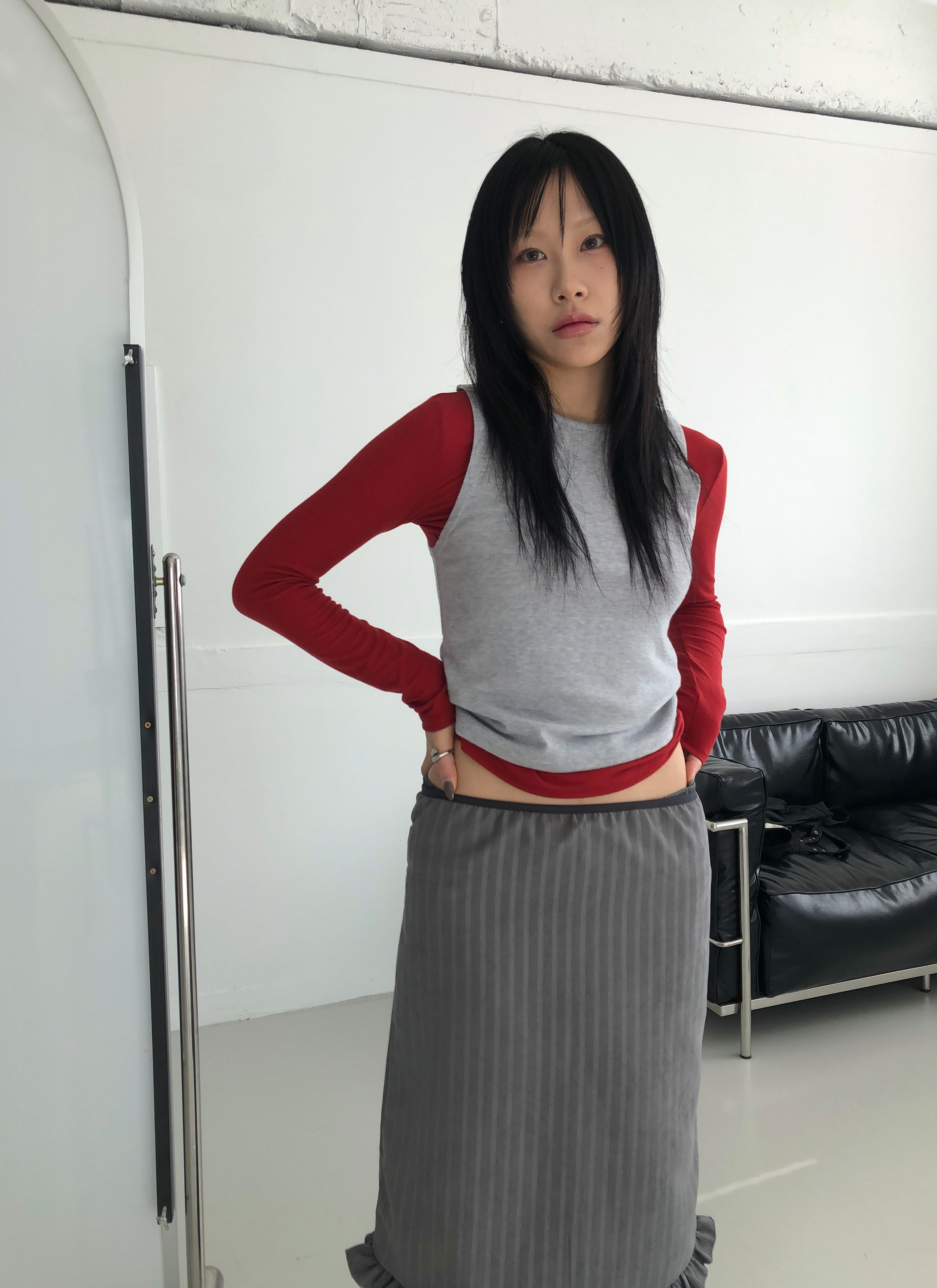 이이알하우스 Nay slim tee (5C)