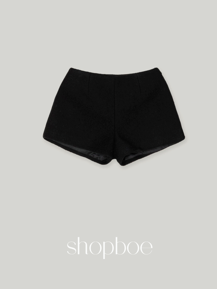 샵보애 (차콜m당일) forest 포레스트 포피 숏 팬츠 윈터 울 반바지 pt (2col)