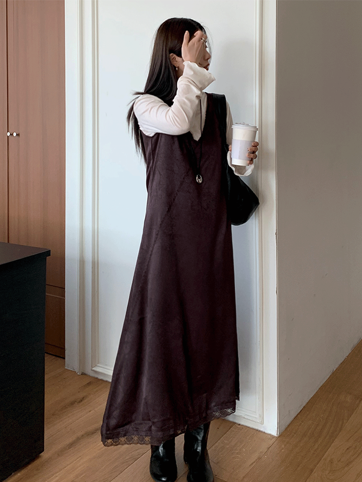 어리틀빗 [24시간 new 5% 할인] rota lace long ops (2color)