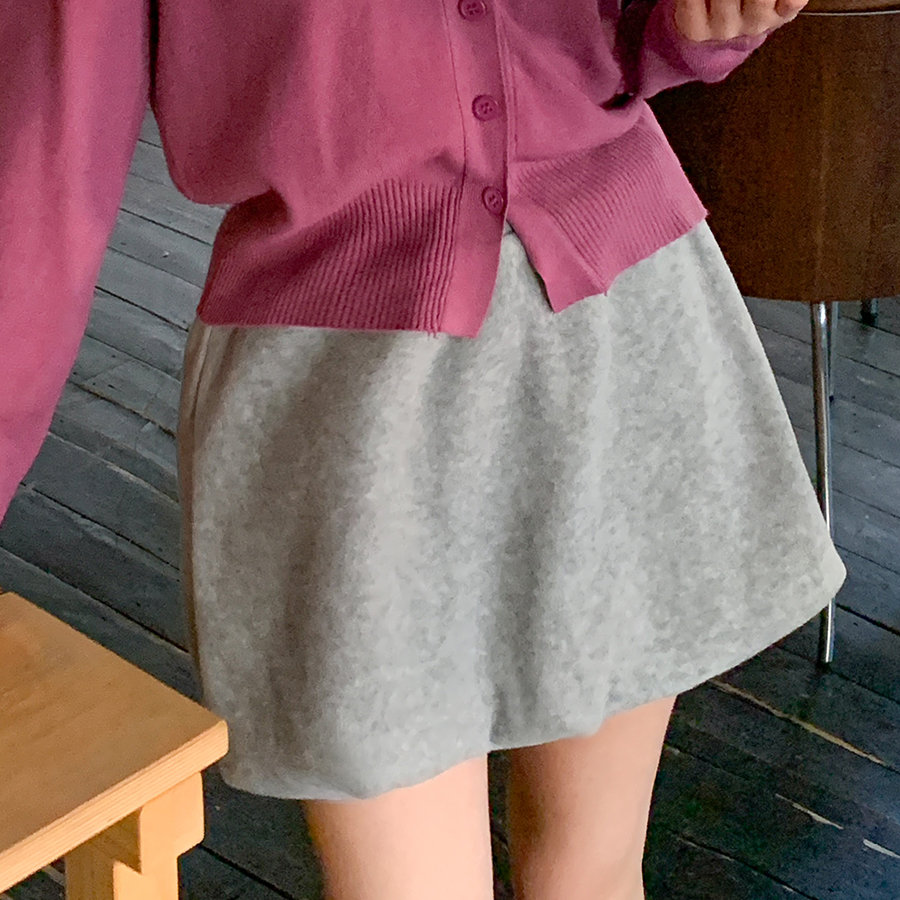 아더먼데이 벌룬🥰밴딩 오브펌킨 밴딩 미니스커트 에이라인 셔링스커트 에이핏 미니스커트 벌룬스커트 호박스커트 미니핏 후리스스커트 여자밴딩치마 볼륨스커트